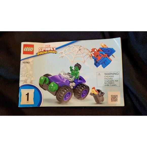 Lego | Toys | Legos 782 Marvel Spidey Amazing Friends Hulk Instructions ...